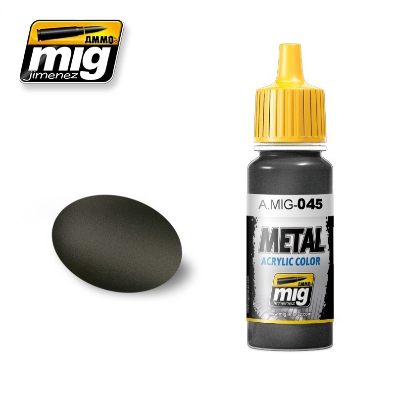AMMO Brasil | A.MIG-0045 GUN METAL FS 37200 (RAL 9007) RLM 03