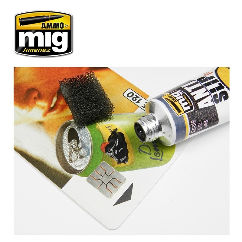 AMMO Brasil | A.MIG-2034 ANTI-SLIP PASTE - BLACK COLOR FOR 1/72 & 1/48 ...