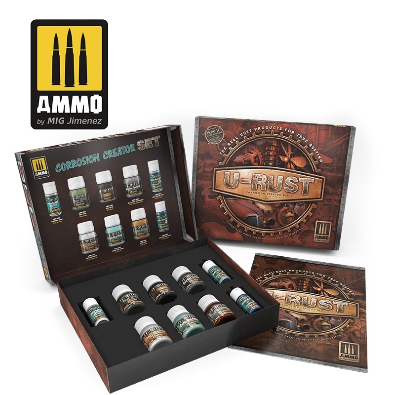 AMMO Brasil | A.MIG-7460 U-RUST CORROSION CREATOR SET
