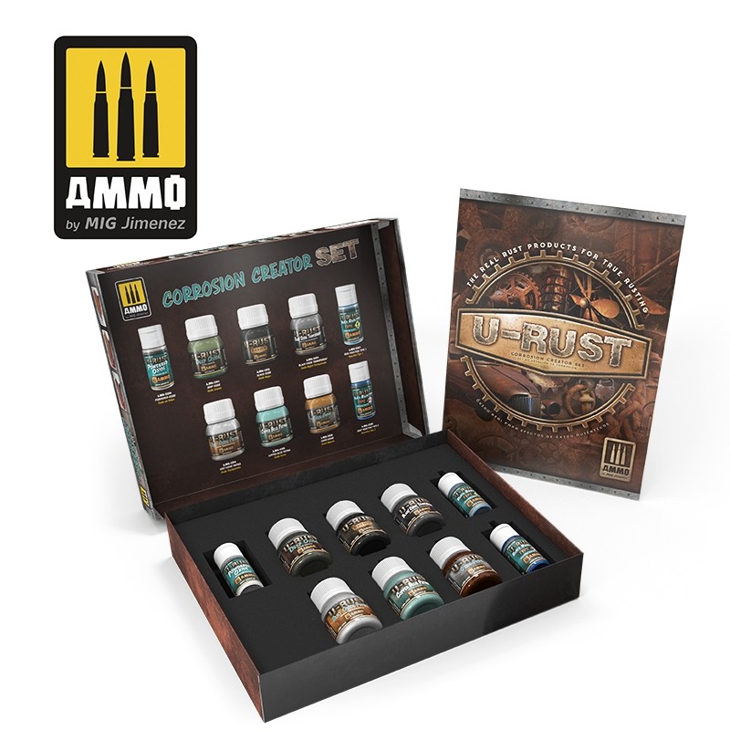 AMMO Brasil | A.MIG-7460 U-RUST CORROSION CREATOR SET