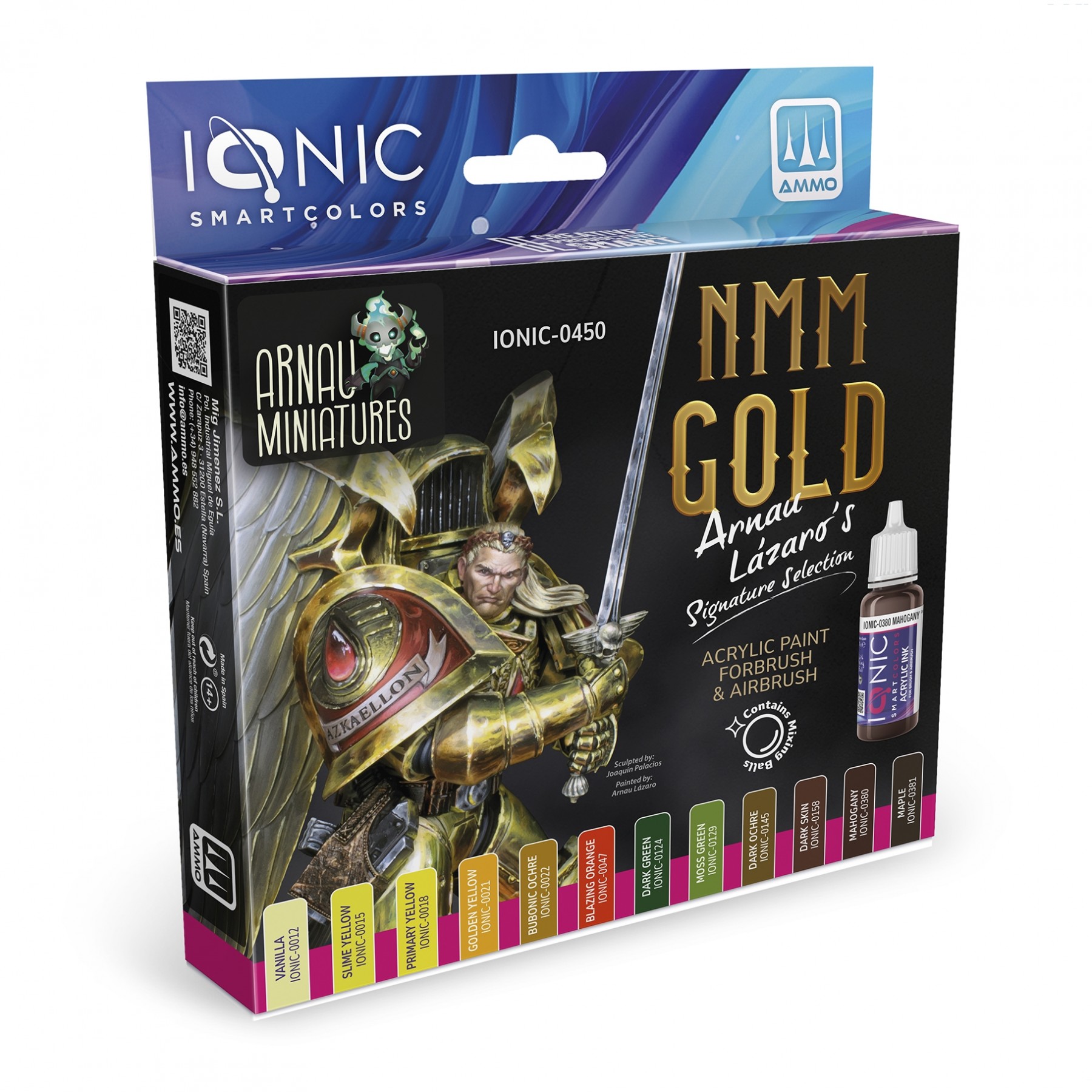 AMMO Brasil | IONIC NMM Gold Arnau Lazaro Set - IONIC Sets - IONIC