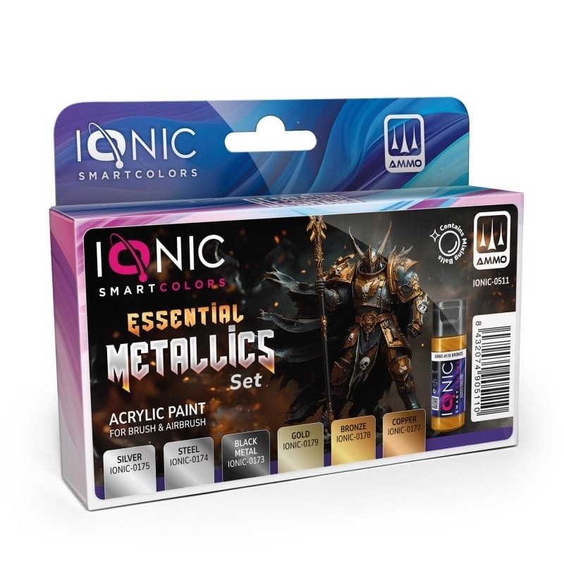 AMMO Brasil | IONIC Essential Metallics Set