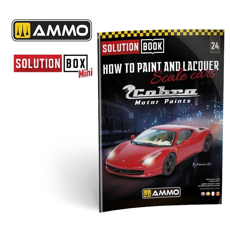 AMMO Brasil | SOLUTION BOOK 24 – How to Paint and Lacquer scale cars ...