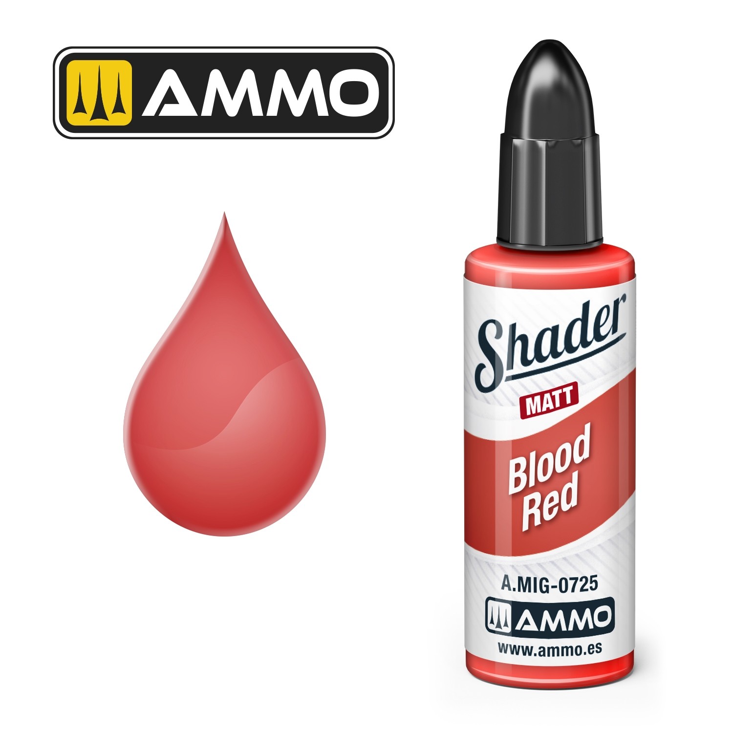 AMMO Brasil | A.MIG-0725 Blood Red