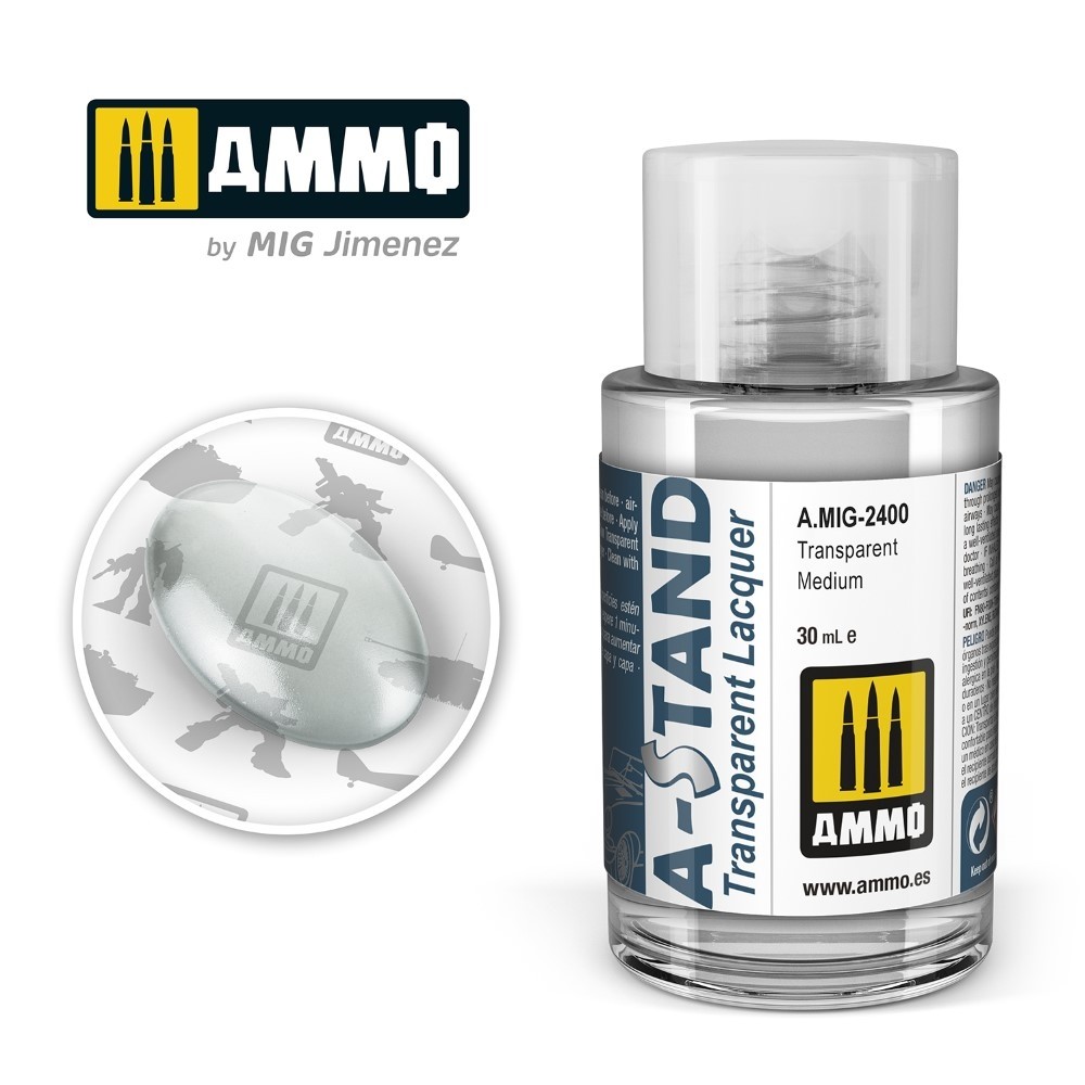 AMMO Brasil | A.MIG-2400 Transparent Medium EfeitoTransparente