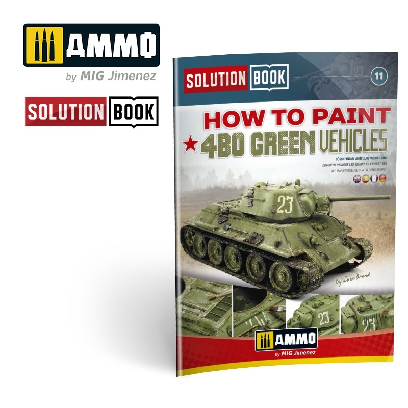 AMMO Brasil | A.MIG-6600 HOW TO PAINT 4BO Russian Green Vehicles ...