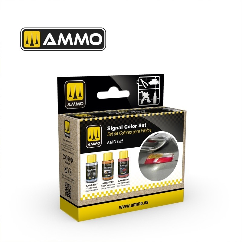 AMMO Brasil | A.MIG-7525 Cobra Motor Signal Color Set