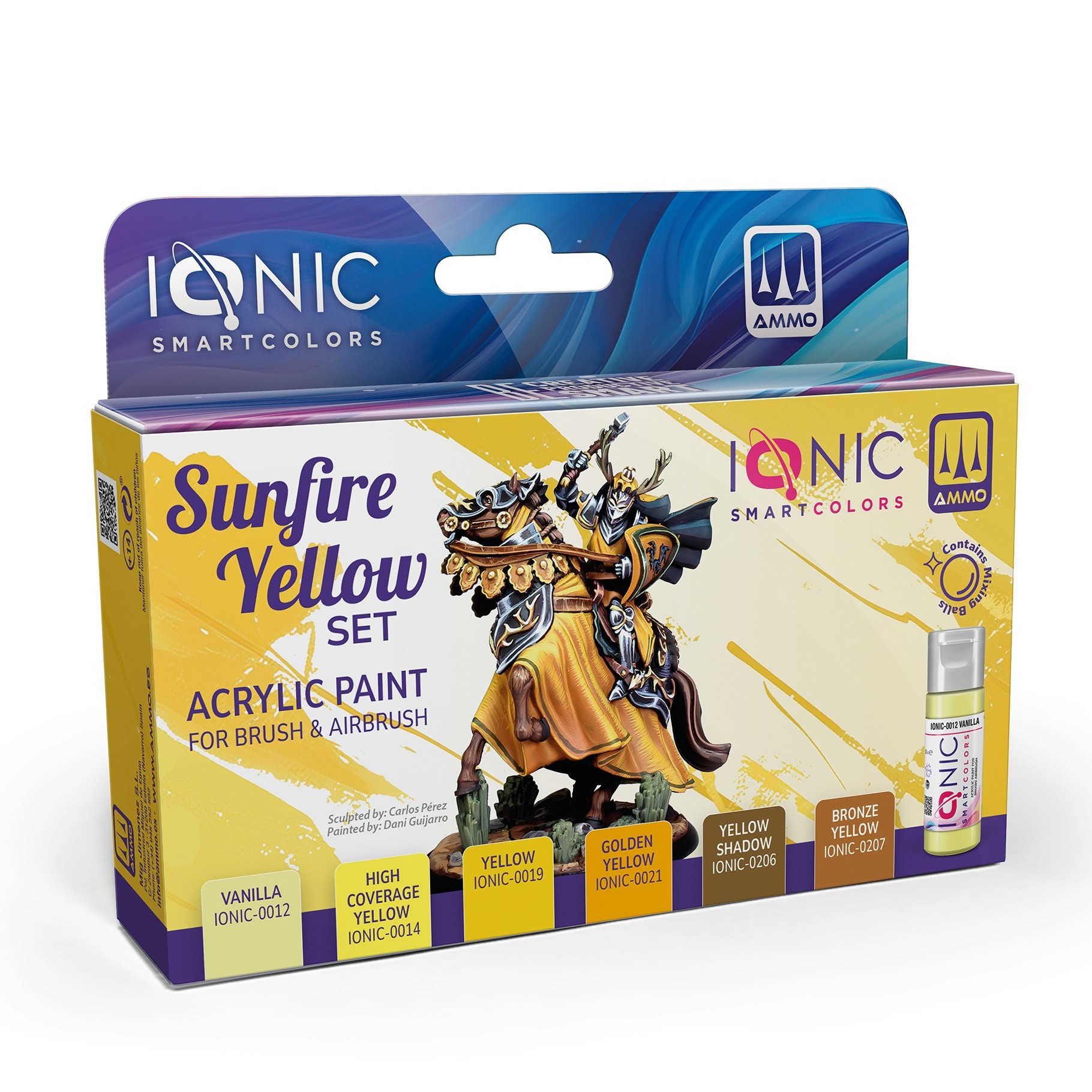 AMMO Brasil | IONIC Sunfire Yellow Set